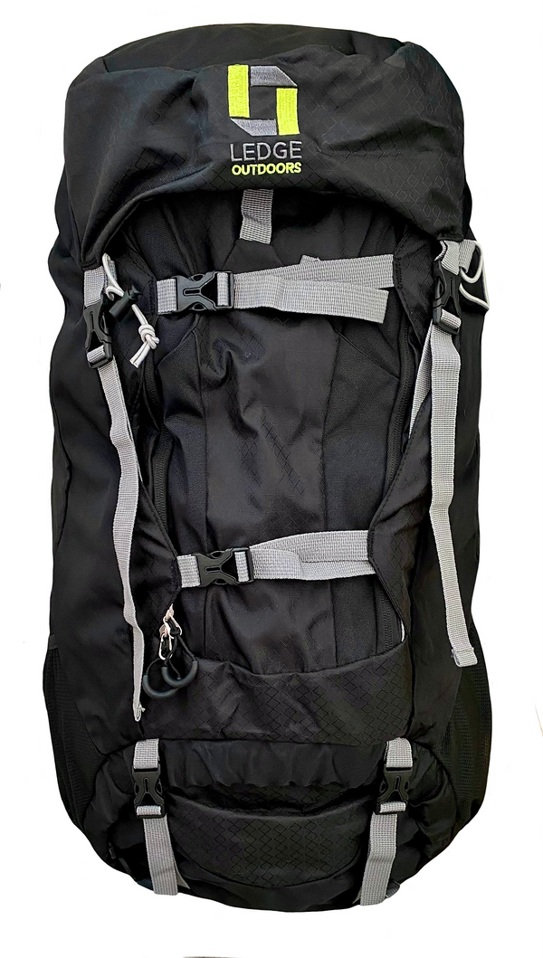 Kinetic 60 Liter Hiking Backpack (Black) – 801inc